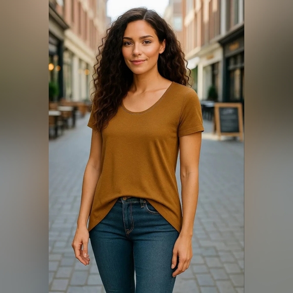 Zenana Outfitters | Tops | 6 Zenana Classic Brown Womens Top | Poshmark